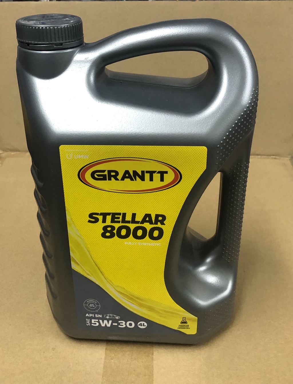 4 LITER GRANTT STELLAR 8000 SAE 5W30 FULLY SYNTHETIC ENGINE OIL. 4L 5W ...