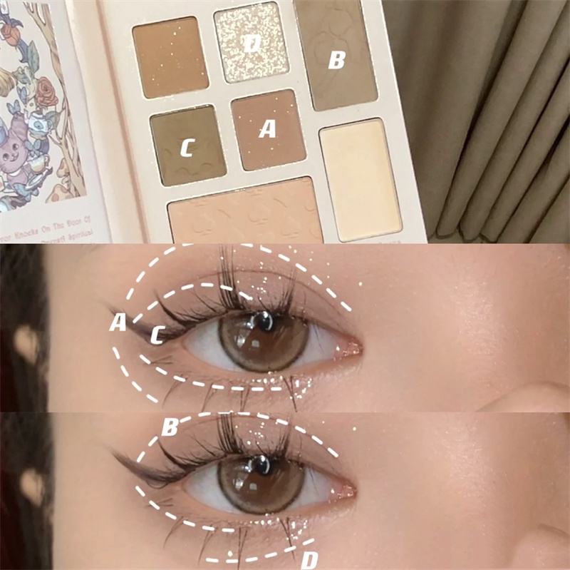 MUGE LEEN Midsummer Garden Eyeshadow Blush Highlighter All-in-One ...