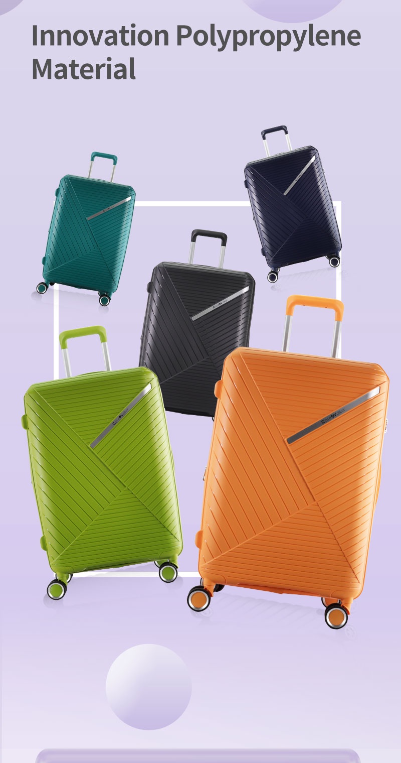 Case Valker Signature ProX Unbreakable Polypropylene Luggage Bag (20 ...