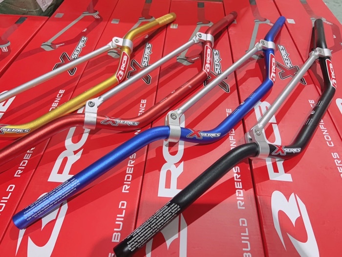 RCB RACING BOY HANDLE BAR STANDARD 22.2MM LOW CROSS Bar Off Road Alloy ...