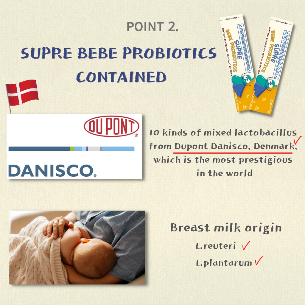 SUPRE BOBE Probiotics (益生菌) for baby and kids l KKM approved l made in ...