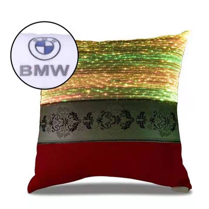 LED Pillow Full Set Car Interior Decorative Fiber-Optic Glowing Light ...