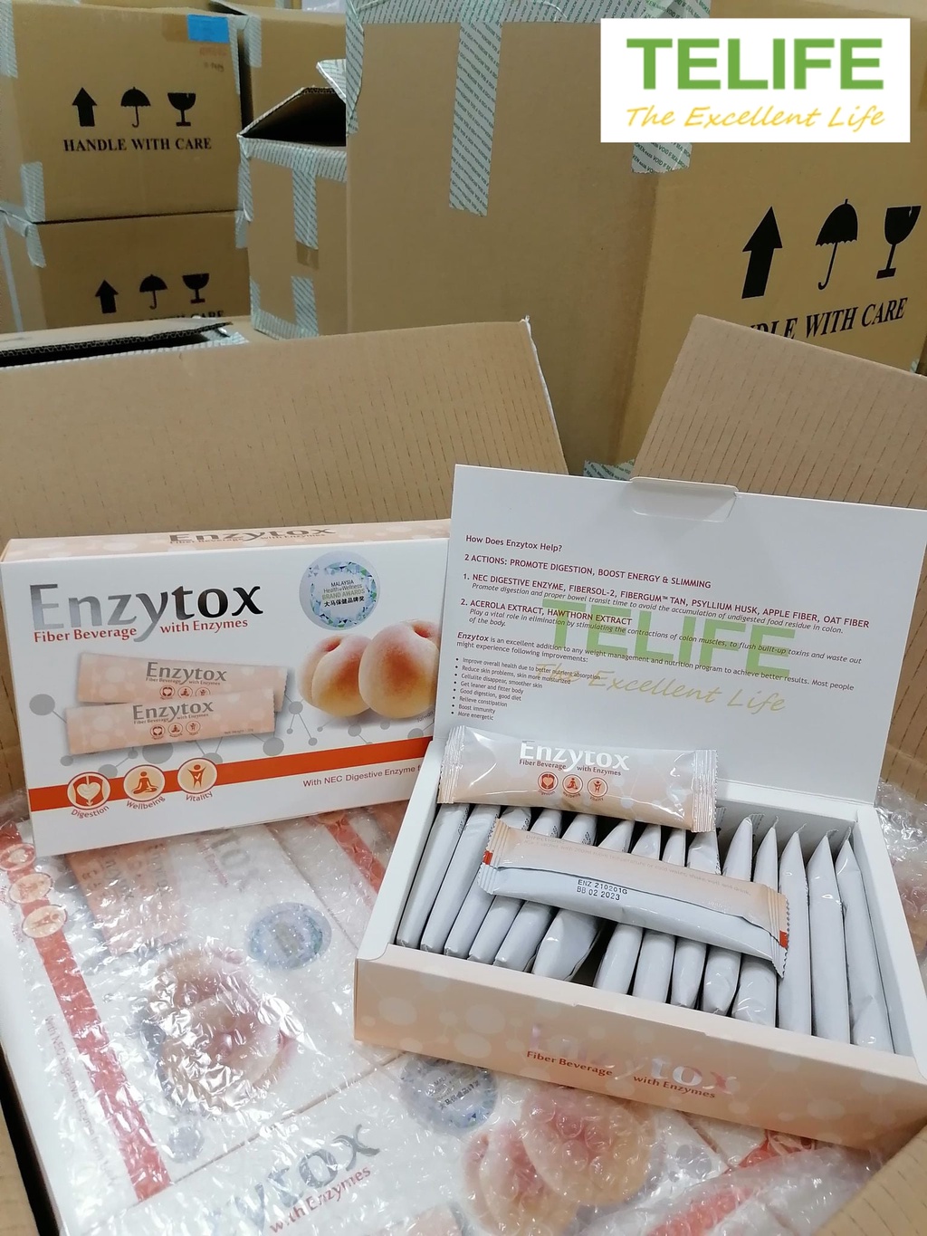 Telife Enzytox 15's - Detox after feast! Award winning detox and enzyme ...