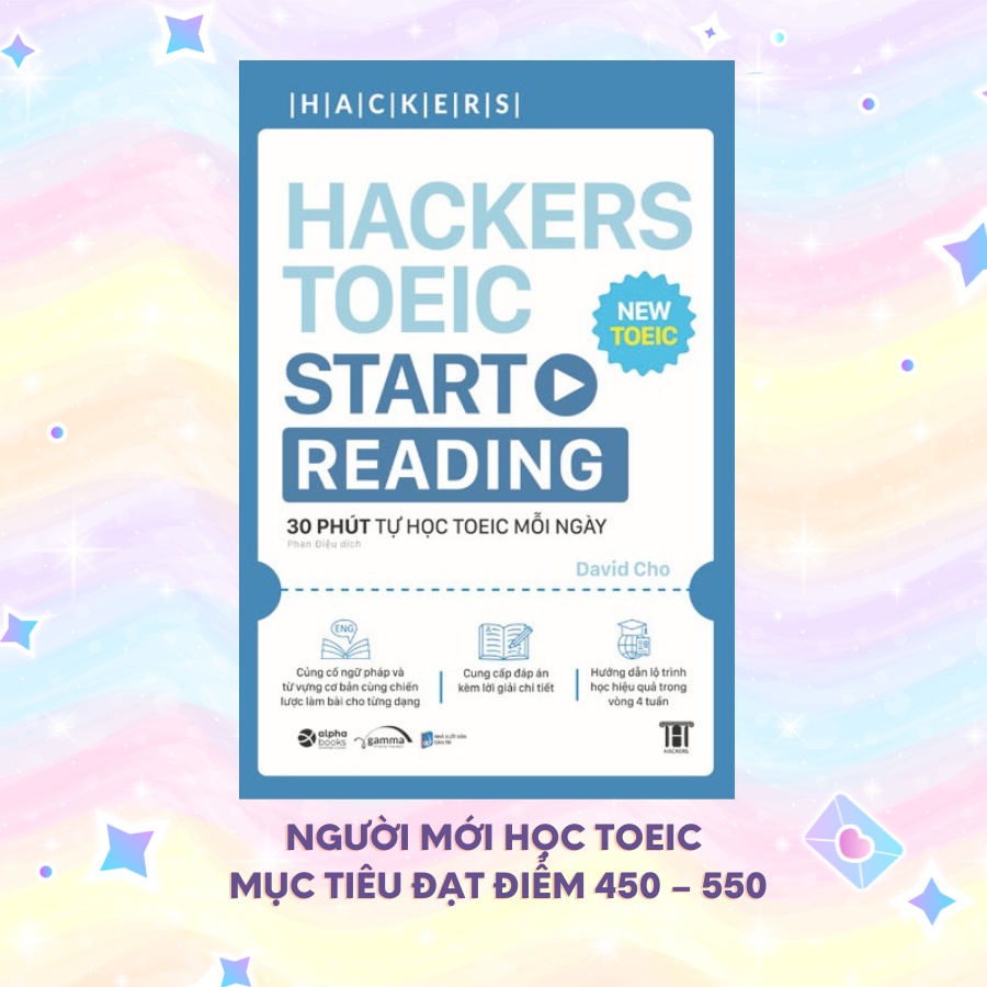 Hackers TOEIC Start Listening + Reading + Vocabulary Book Set - Conquer TOEIC 400+ TIPS (Odd ...