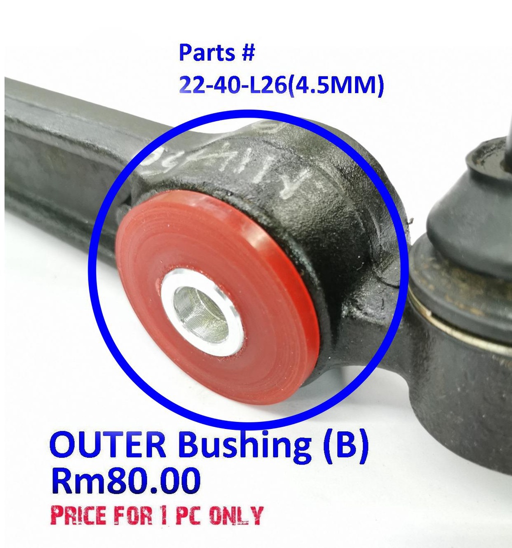 Proton Perdana E54.E55 1995-1998 - 50mm /55.0mm Lower Arms Replacement ...