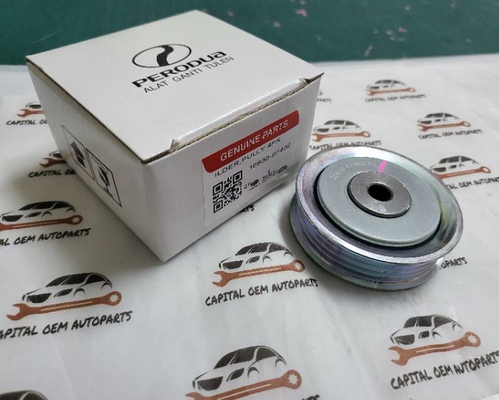FAN BELT IDLER TENSIONER PULLEY 4PK OR 6PK FOR PERODUA MYVI LAGI BEST 1 ...