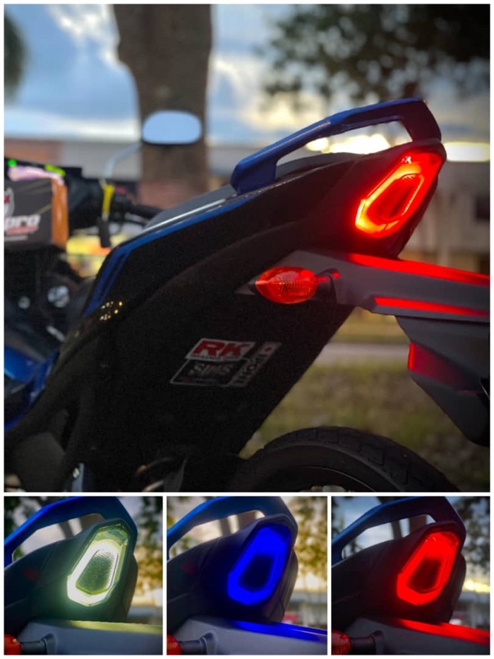 Dynopro Y16ZR LC135 V8 FI Tail Lamp Led TST Design Plug And Play Y16 ...