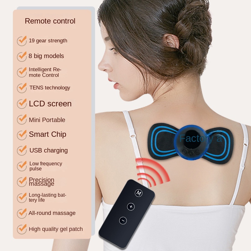 XI NAN Massage Paste Smart EMS Mini Cervical Vertebra Convenient ...