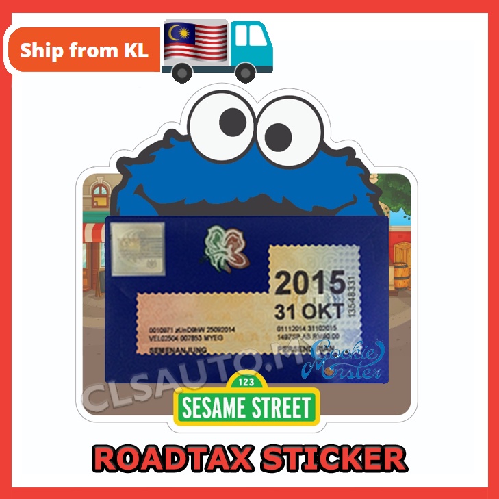 Roadtax Sticker Car Windscreen Pelekat Road Tax Kereta | Shopee Malaysia