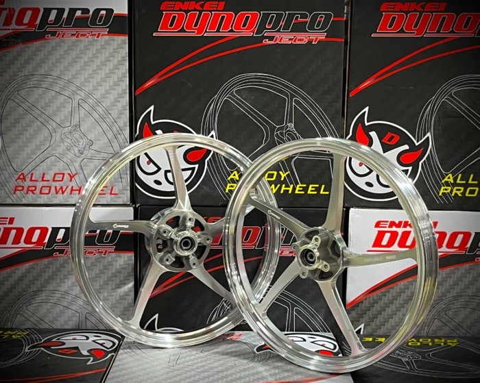 CHROME D2 DYNOPRO RACING SPORT RIM Y15ZR Y16ZR 1.60/1.60-17 DESIGN TRC T5RR DYNO PRO DYNOPROJECT ...