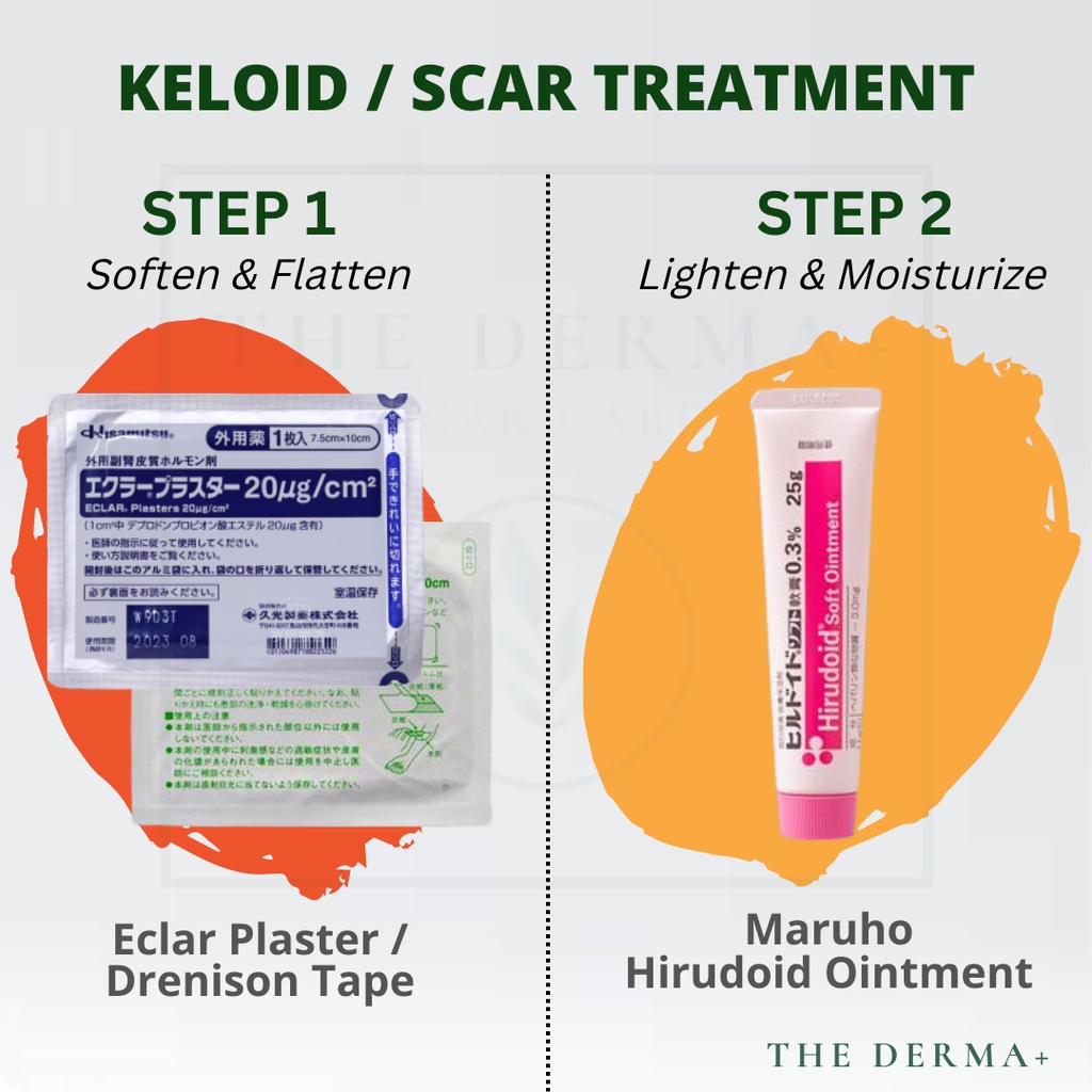 [Japan] Scar Removal / Keloid Treatment - Drenison Plaster Tape ...