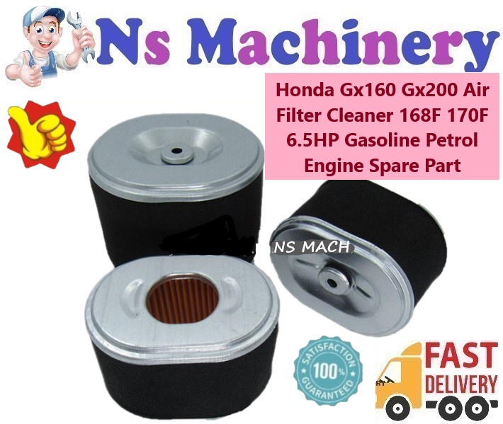 Honda Gx160 Gx200 Air Filter Cleaner 168F 170F 6.5HP China Gasoline ...