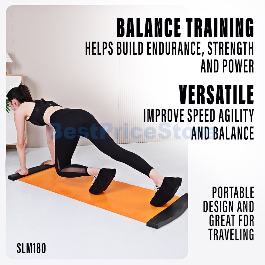 BPS Sliding Board Yoga Sliding Mat Skating Training Board Slimming ...