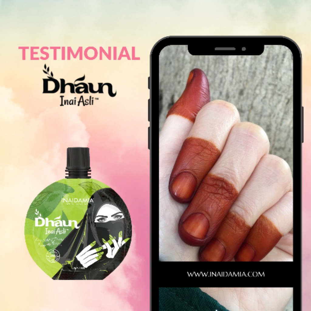 INAI DAUN POKOK INAI CELUP ASLI INAIDAMIA 🎁 | Shopee Malaysia