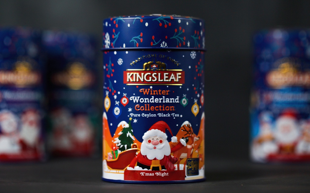 KingsLeaf Ceylon Black Tea Winter Wonderland Christmas Night 50gram ...