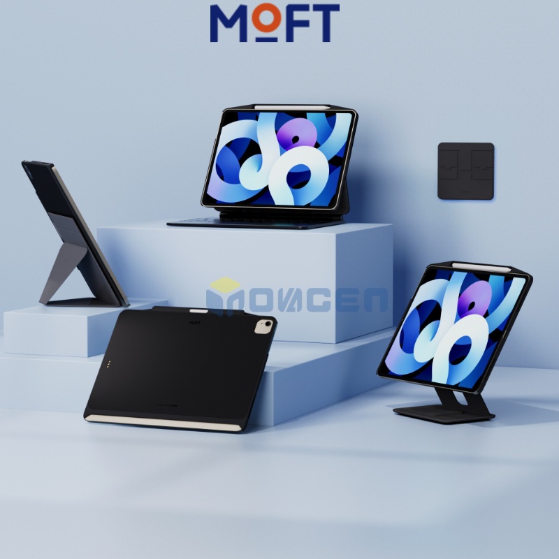 MOFT Snap Case&Stand Set For Pad Pro 11'',Pro 12.9'',Air 4,5/Magnet-friendly Pad Case,Invisible ...