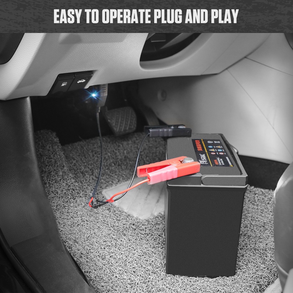 【Local Stock】AUTOOL 12V Car Obd2 Diagnostic ECU Emergency Power Cable ...