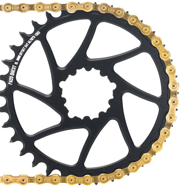 Bike chainring SRAM direct mount narrow wide 30T 32T 34T 36T 38T 40T 42T 44T 46T 48T 0mm Offset ...