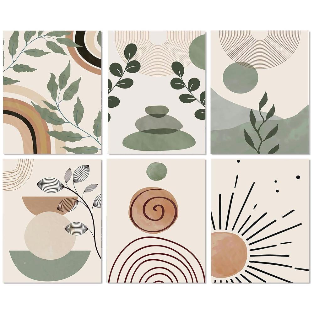 RUOPOTY 60x75cm/50x65cm/40x50cm Frame Plant Leaf DIY Painting By ...