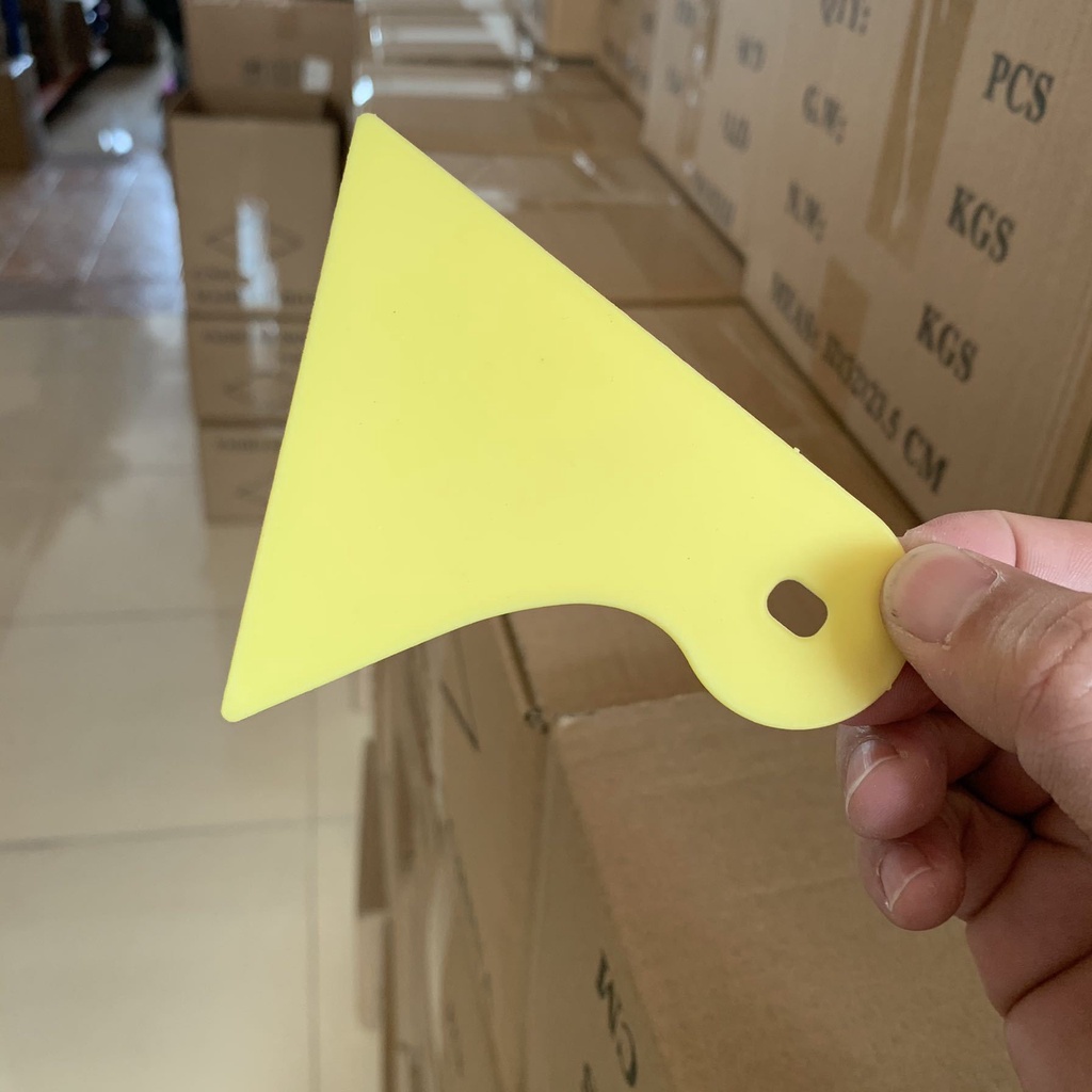 Yellow scraper tool for sticker / car film tool 小黄铲 手帐小黄铲 贴膜刮板 | Shopee ...