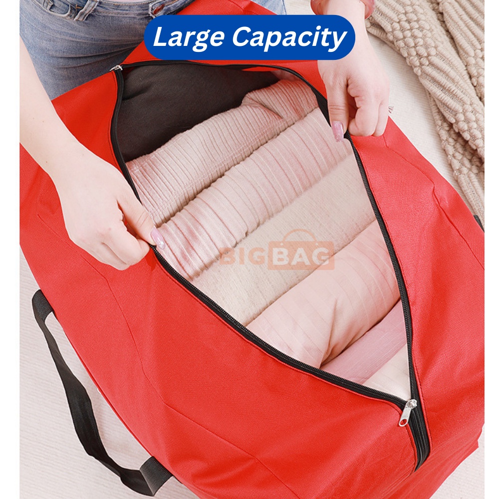 BIG BAG Travel Bag Baju Besar Beg Balik Kampung Beg Asrama Beg toto ...