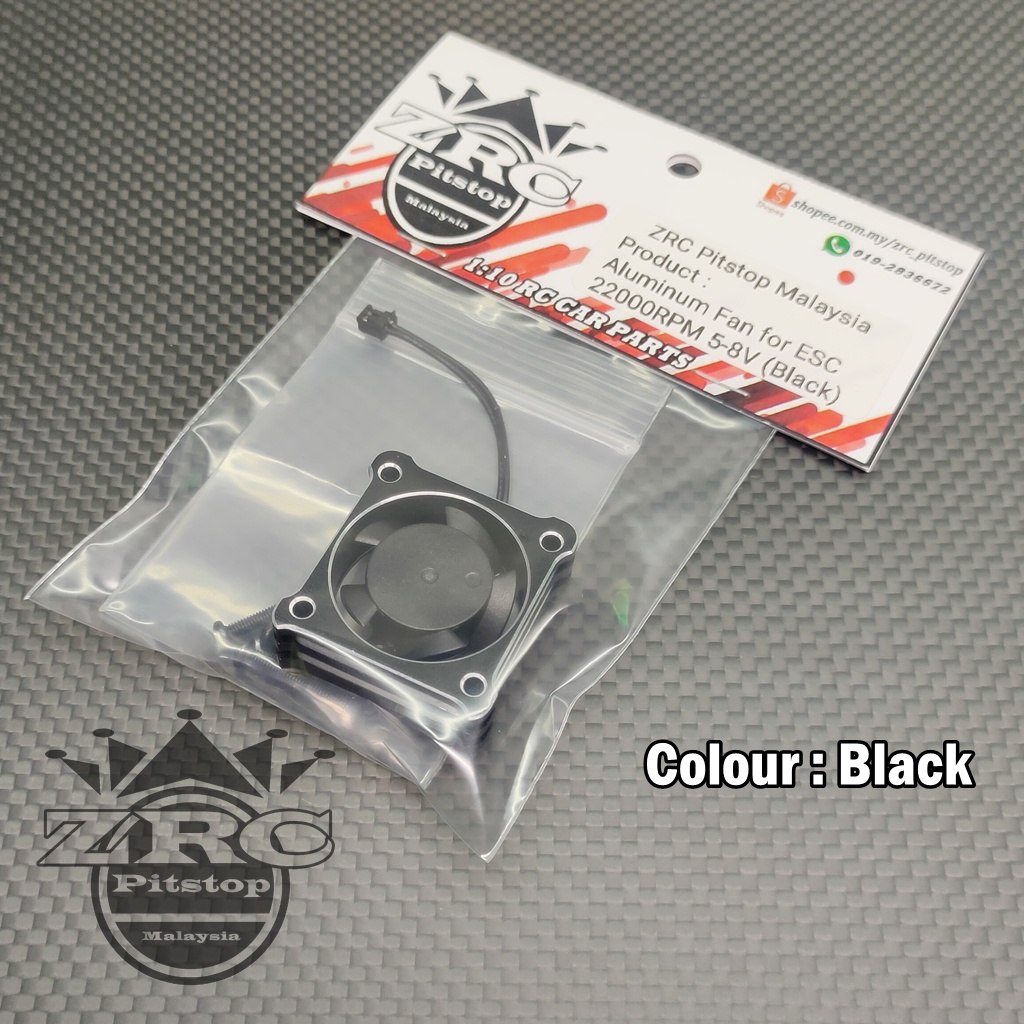 ZRC Aluminum Cooling Fan For ESC 22000 RPM 30MM Hobbywing XD10 Pro ...