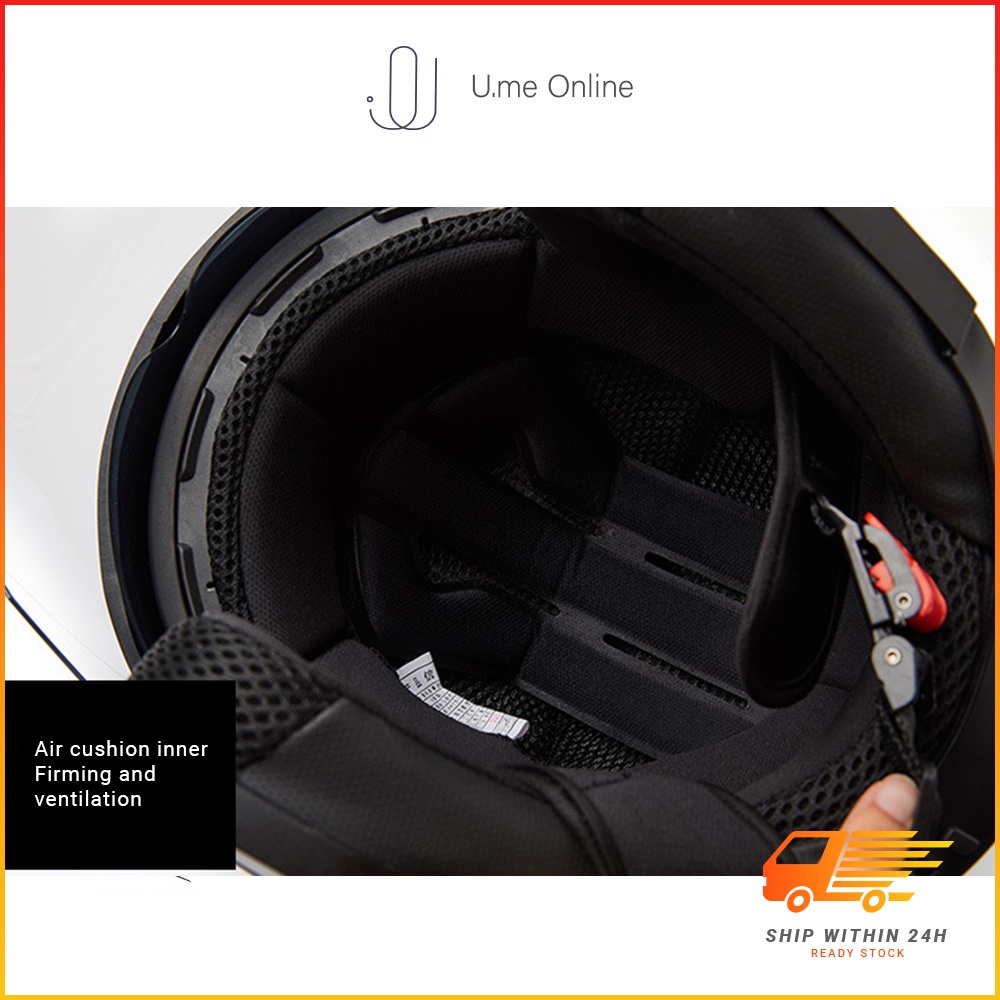 GXT Helmet Motor Motorcycle Helmet Double Lens Motosikal Bike helmet ...
