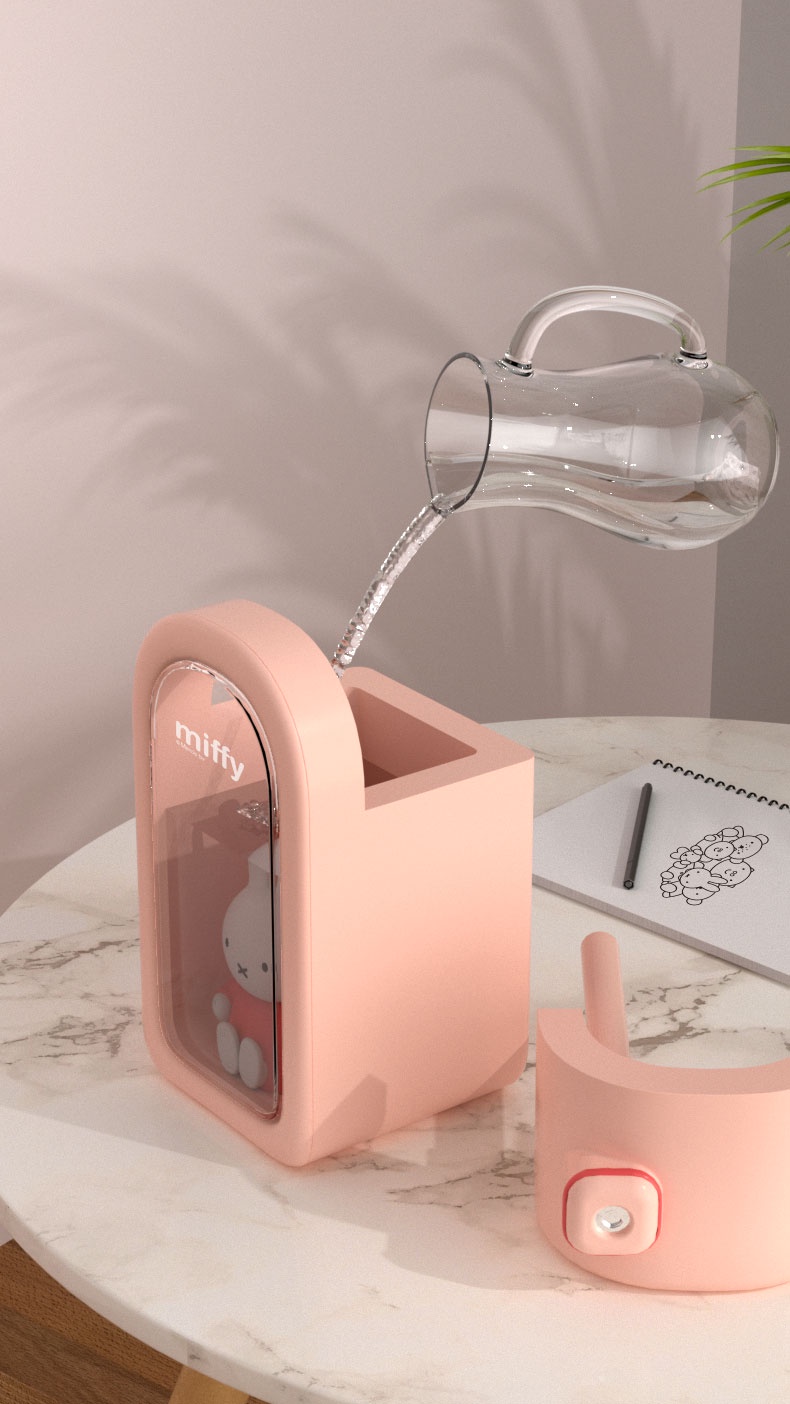 Miffy X MIPOW 380ML Cool Mist Humidifier Cute With Night Light USB ...