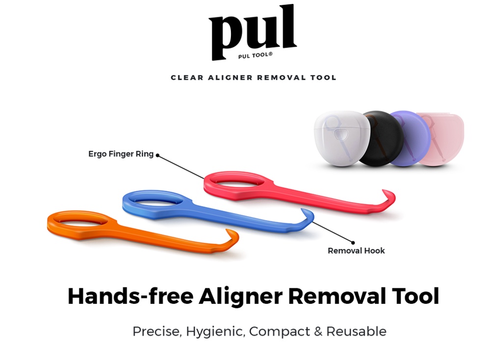 Clear Aligner Removal PUL Tool & PUL System for Invisalign Removable ...
