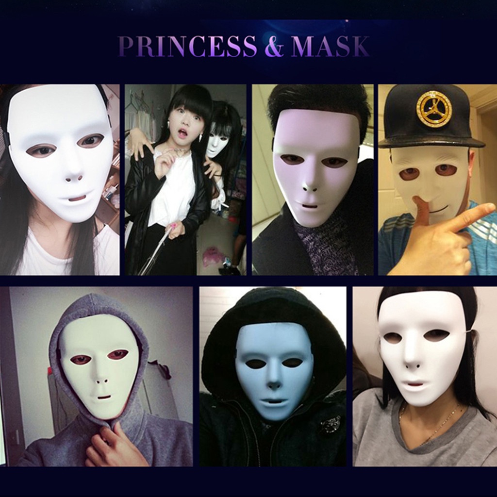 JabbaWockeeZ Face Mask Halloween Party Mask Hip-Hop Mask GHOST DANCE ...