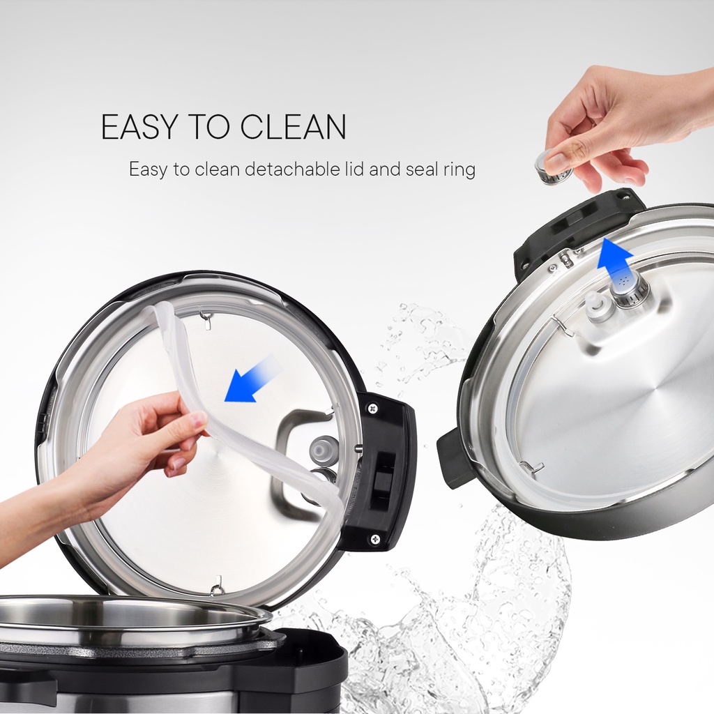 BUFFALO Toros 6L Electric Pressure Cooker KWT08 (Multifunction ...