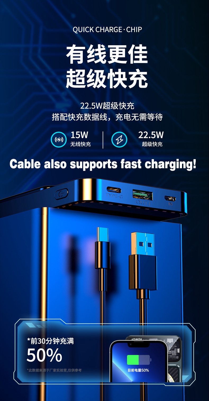Y163 Powerbank Magnetic Wireless PD 22.5w Fast Charging Original For ...