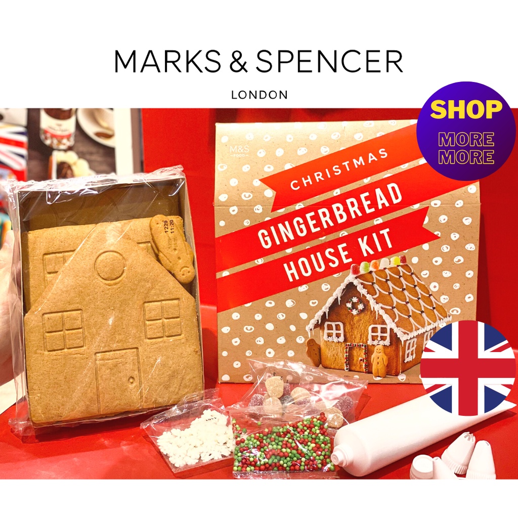[LAST STOCK before Christmas ] 🇬🇧 M&S Christmas Gingerbread House Kits ...