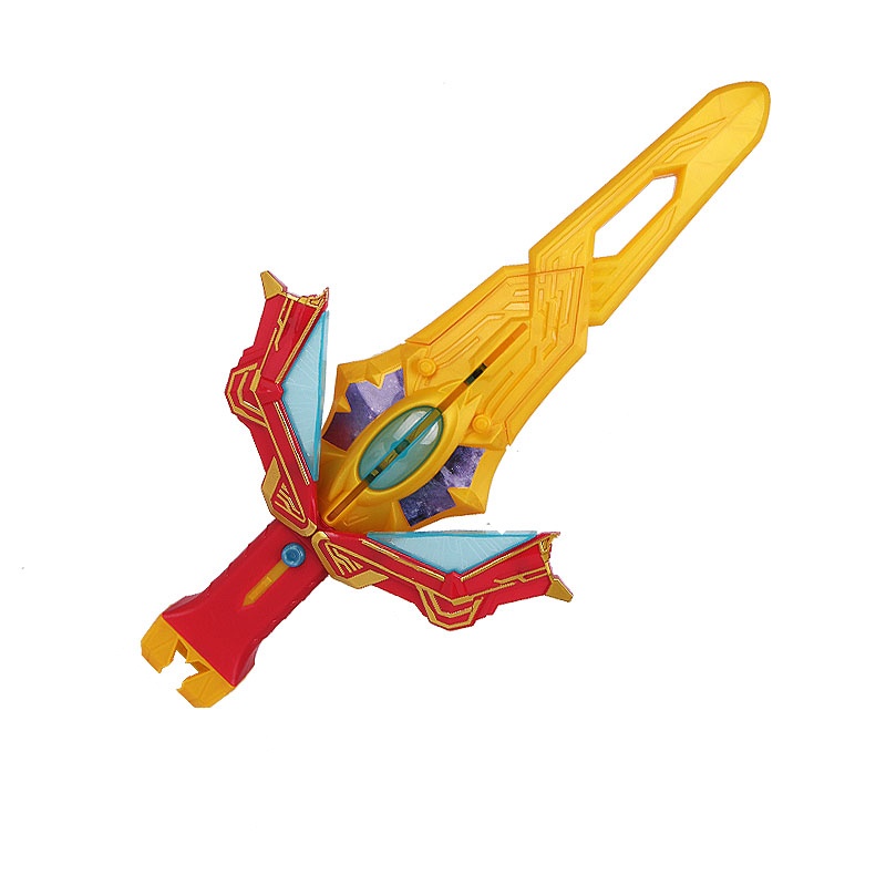 Ultraman Decker DX Dual Sword Ultraman Decker Card Guts Hyper Key Toy ...