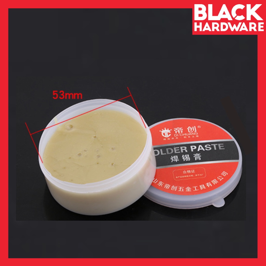 Black Hardware Solder Paste Minyak Rosin Soldering Flux Welding Gel ...