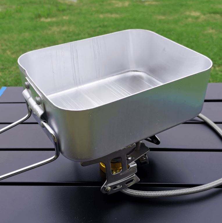 UtanKing™ 2 Pcs Camping Aluminium Messtin Mess Tin Cookware Set Memasak ...