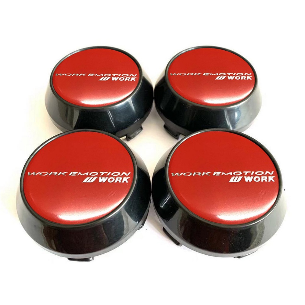 4PC 60/64/65/68/69MM WORK Sticker Wheel Center Cap Hubcaps Rims Car ...