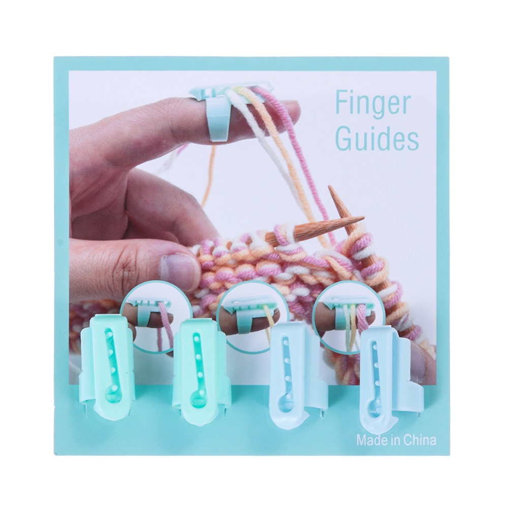 2pcs Finger Sleeve, Yarn, Plastic Wire Guide, Finger Clip, Woven Sleeve ...