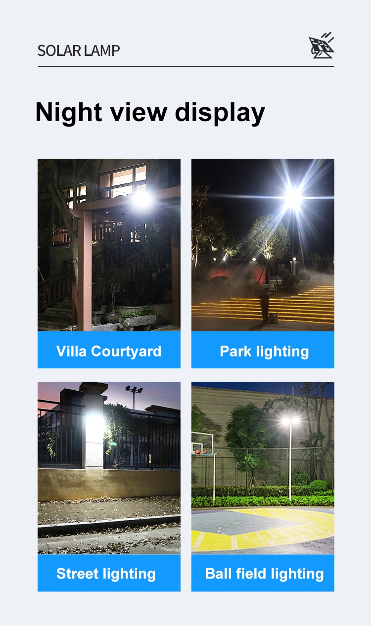 Ready Stock Lampu Solar Light Outdoor Lighting Waterproof IP67 2500W ...