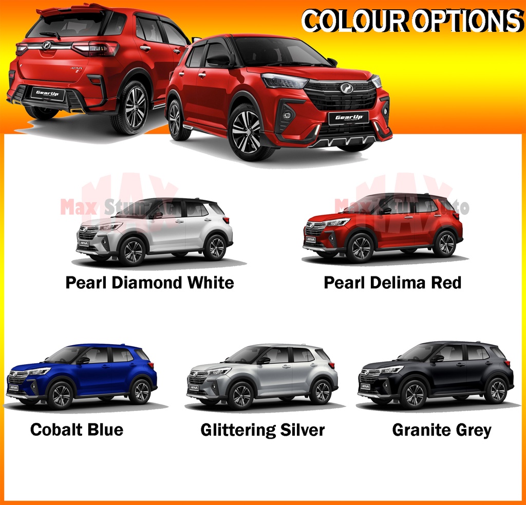 PERODUA ATIVA MODELISTA BODYKIT (MDLT) SKIRT LIP FOR ATIVA FRONT SKIRT ...