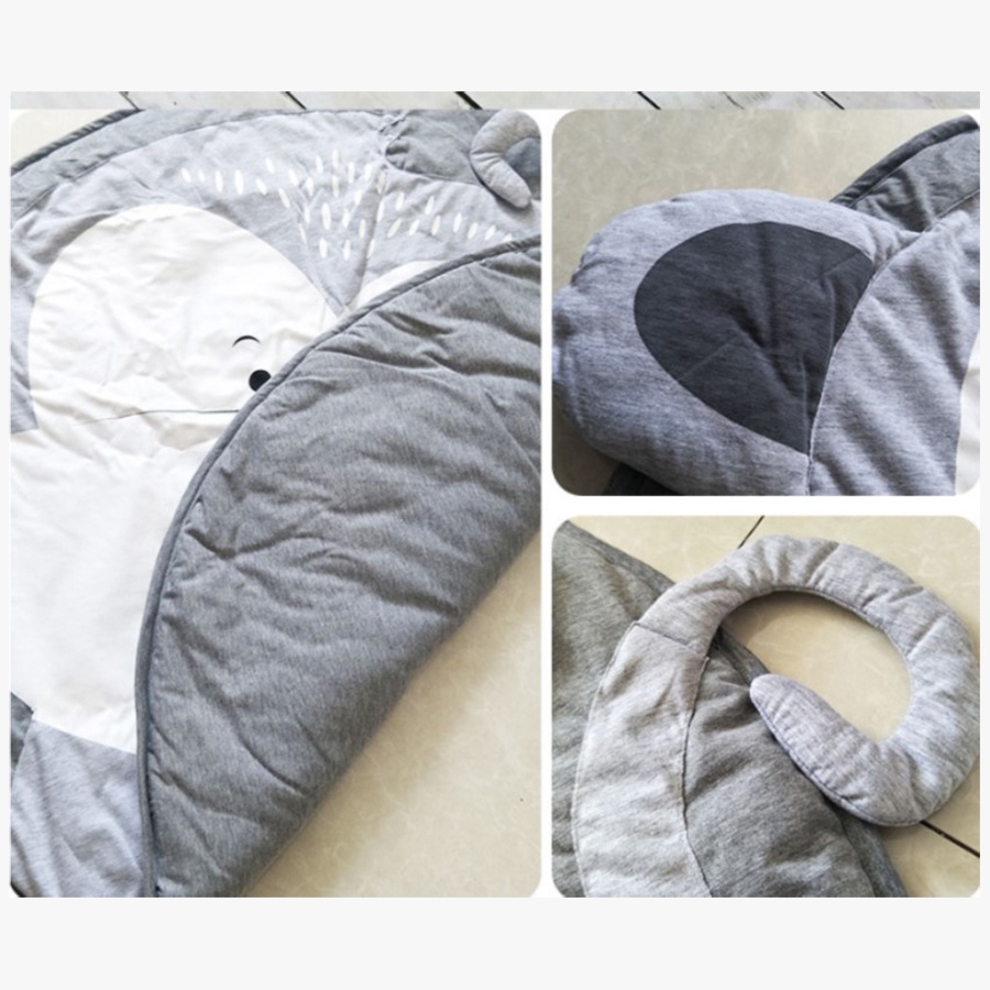 Newborn Baby Play Mat Kids Cotton Playmat Crawling Gym Soft Children ...