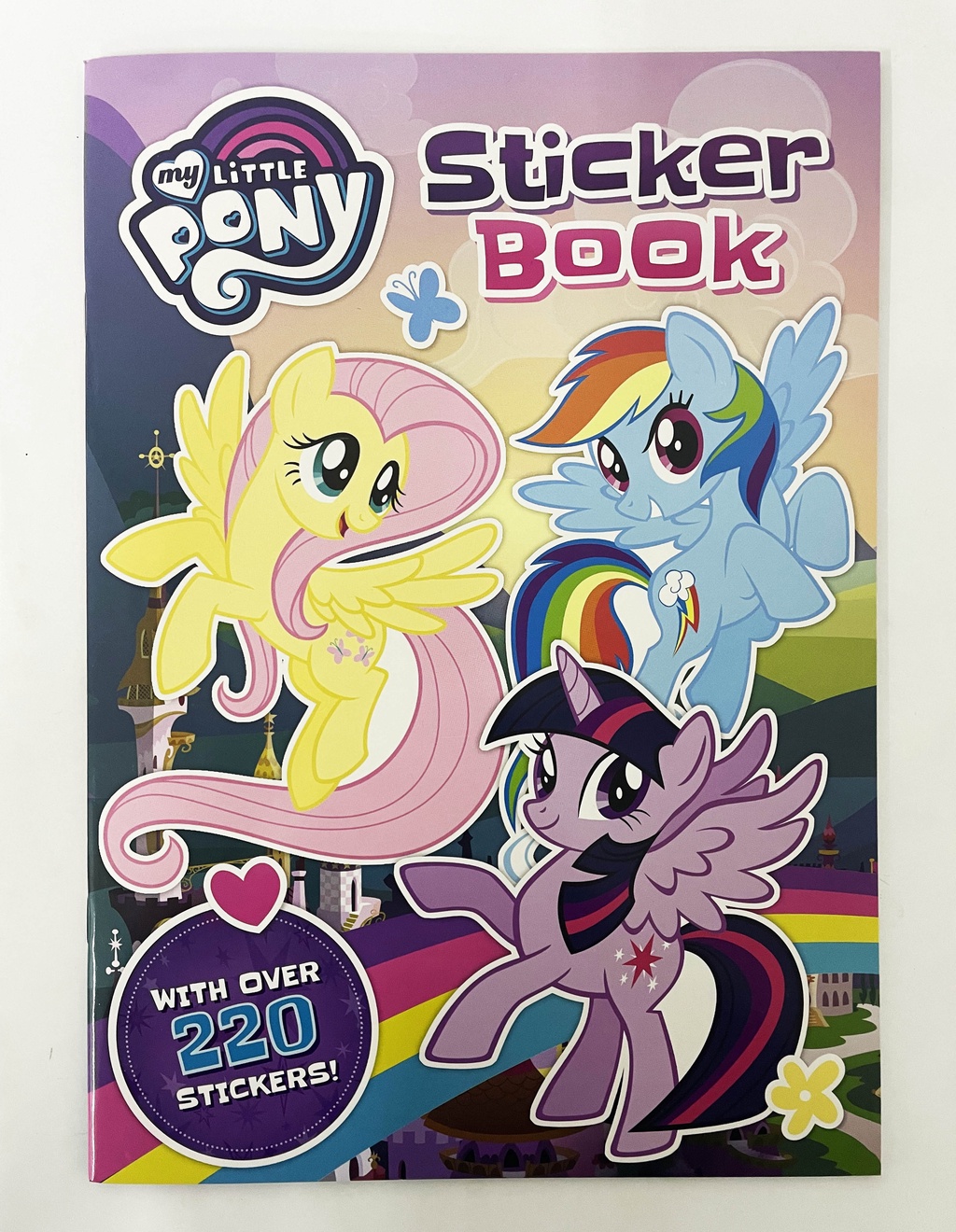 My Little Pony Sticker Book For Kids With Over 220 Stickers Colourful ...