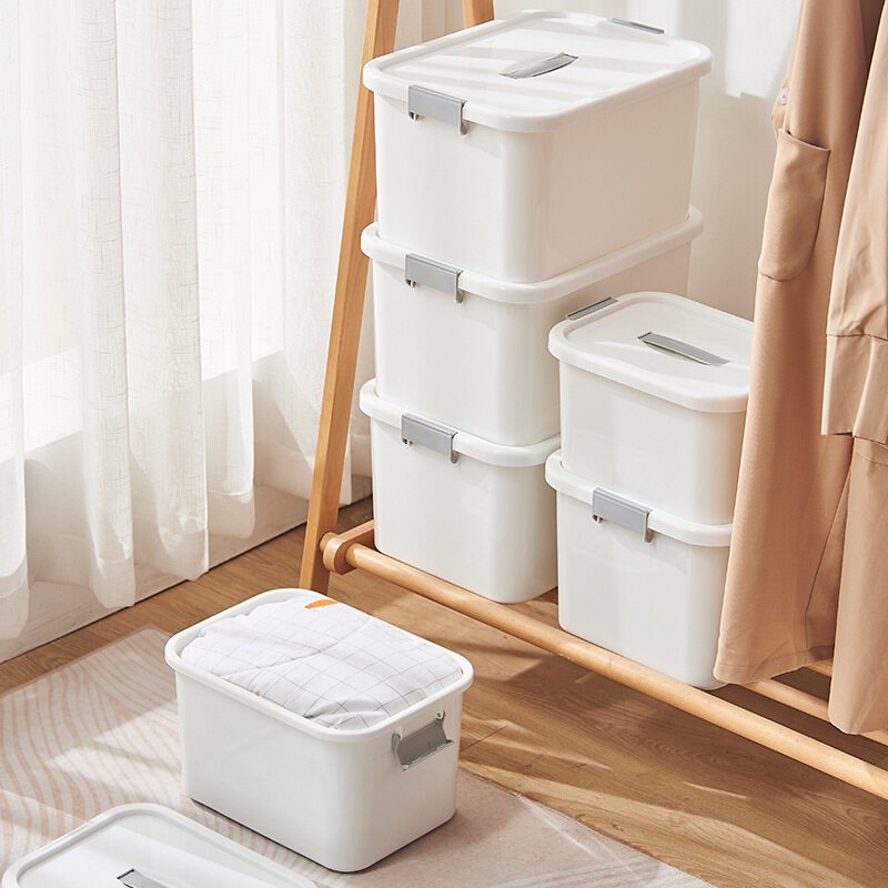 【i.Rumah】Household storage box plastic household clothes quilt ...