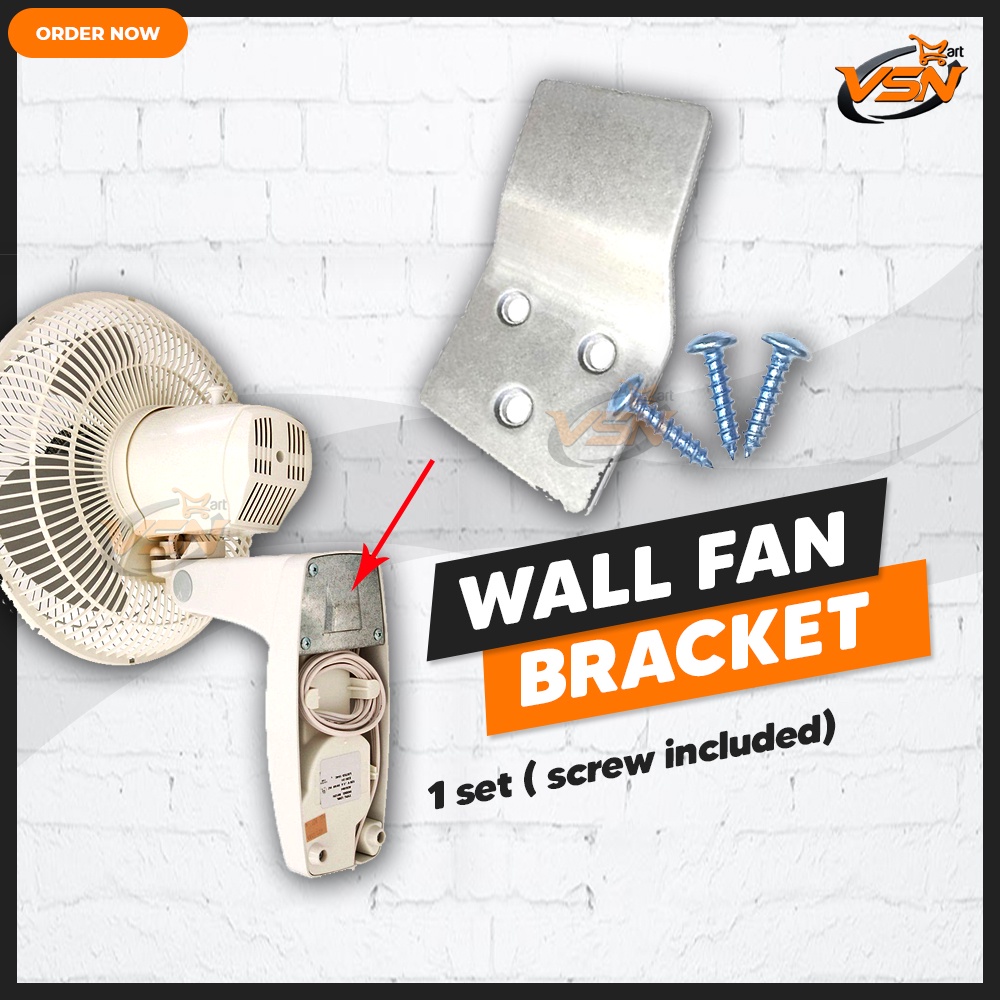 Wall Type Fan Hook Wall Fan Bracket Wall Fan Replacement Mounting ...