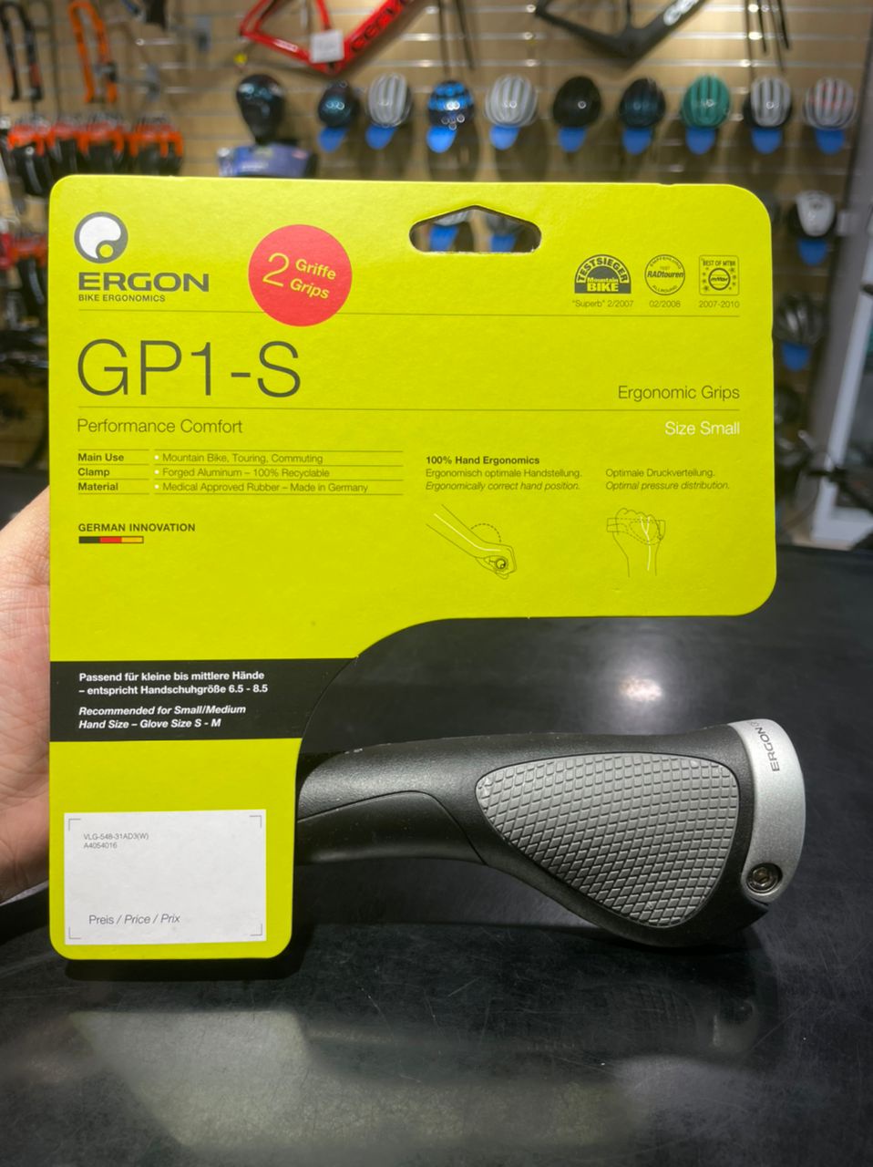 Ergon GP1 Handlebar Grip Ergon GP1 Bicycle Grip for Mountain Bike ...