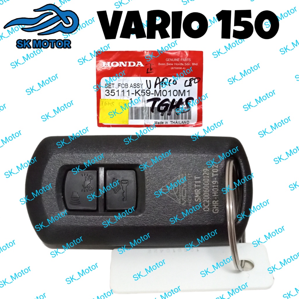 Honda VARIO 150 Original Smart Control Unit Remote Control Keyless ...