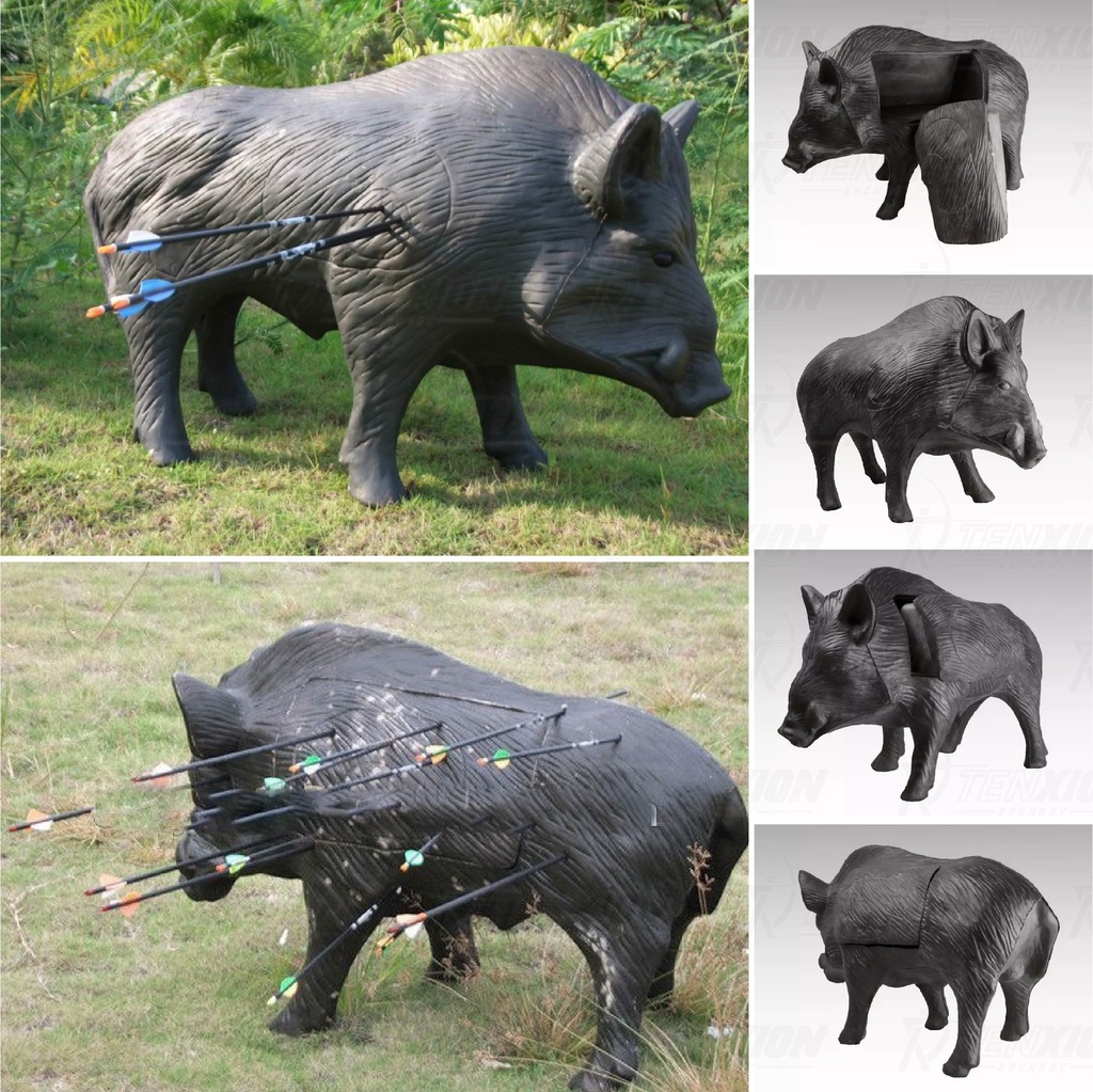 TenXion Archery High Durability EVA XPE 3D Target Boar BABI PIG ...