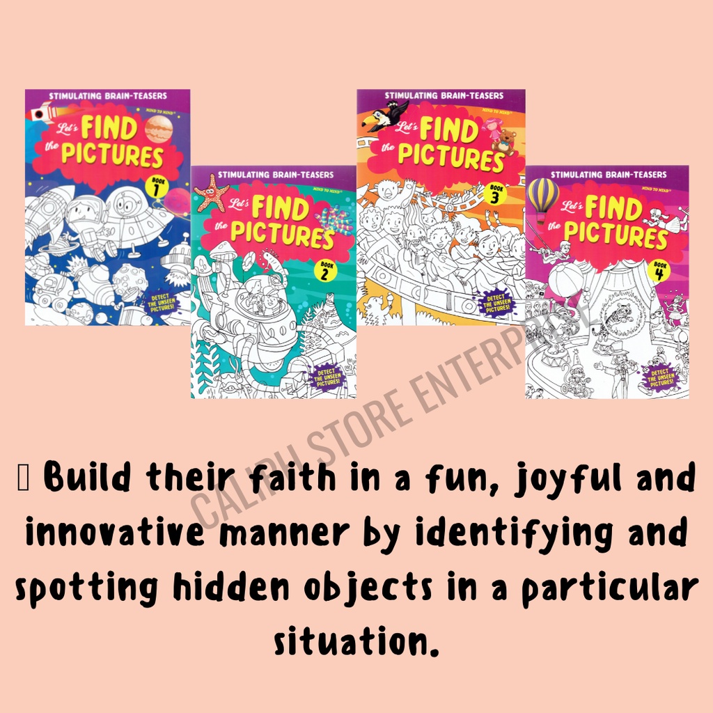 Jom Cari Objek Tersorok Cari Gambar Tersembunyi Buku Aktiviti Lapang ...