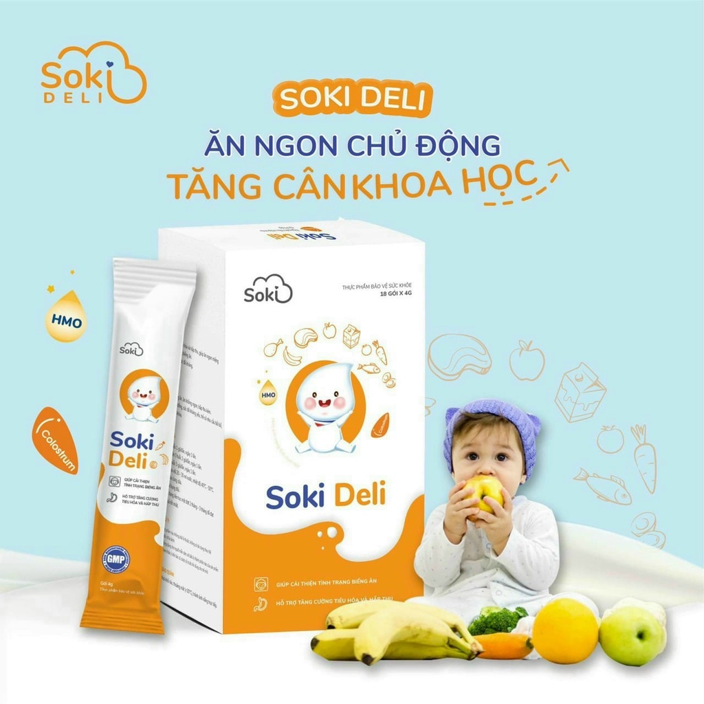 Soki Deli for children to eat deliciously, stop getting sick, gain ...