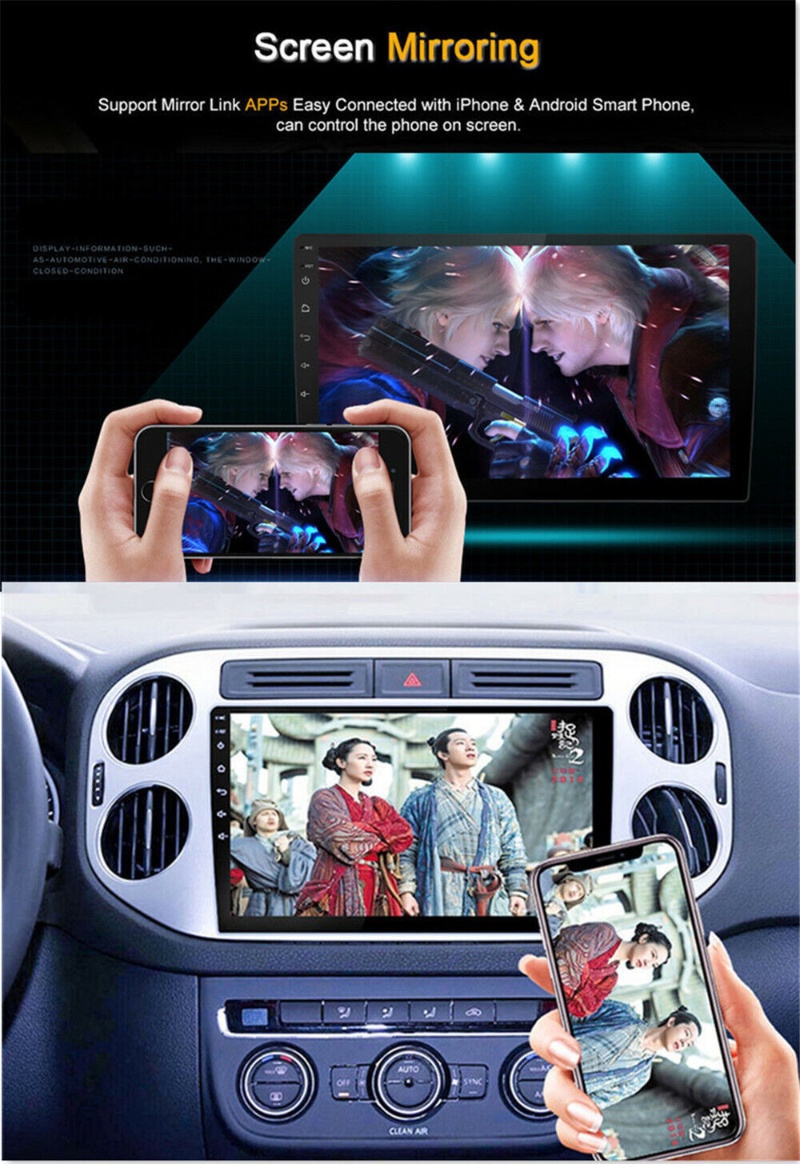 (8G+128G Android 15 )7/9/10 inch Android Player 2 Din Bluetooth Car ...